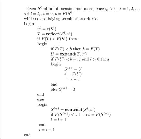 Pseudocode Algorithm
