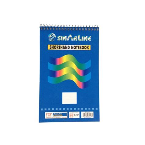 SINARLINE SHORTHAND NOTEBOOK A5 SP03052 Eukeries Com