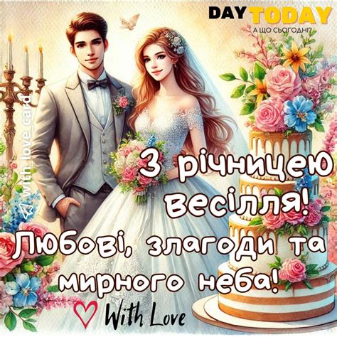 Готові Привітання З Річницею Весілля Листівки картинки