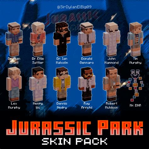 Skin Pack Jurassic Park