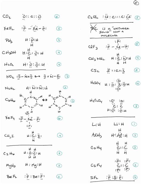 Lewis Structure Practice Worksheet Pro Worksheet
