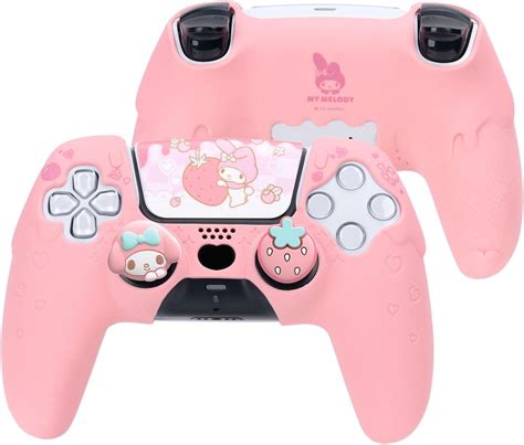 Kuitmor Ps5 Controller Skin Soft Silicone Protective Cover Case Anti Slip Protective