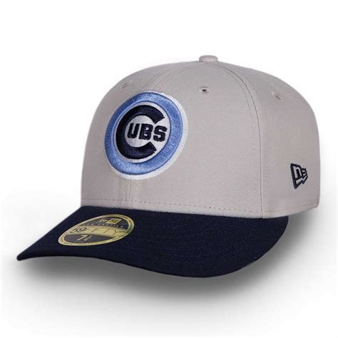 Chicago Cubs Cream Bullseye 1990 Asg Low Profile 59fifty Fitted Cap