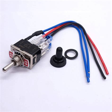 Waterproof Reverse Polarity Toggle Switch V A DC Motor OFF