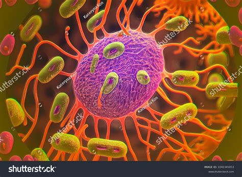 Beautiful Microworld Microbes Different Shapes Color Stock Illustration 2242345053 Shutterstock