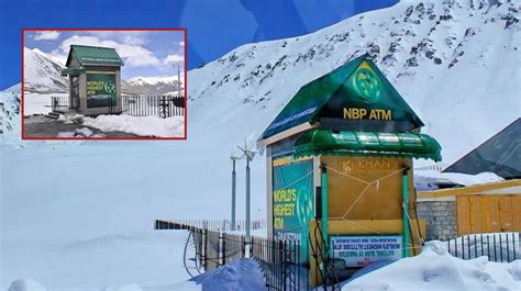 ទូរអេធីអឹម នៅទីកន្លែង ដែលខ្ពស់បំផុតលើពិភពលោក Khmerload Cambodia Latest News