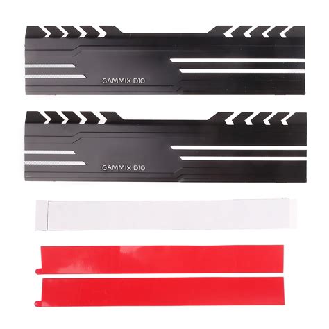 Xroland Heatsink 1set Ram Heatsink Radiator Cooling Heat