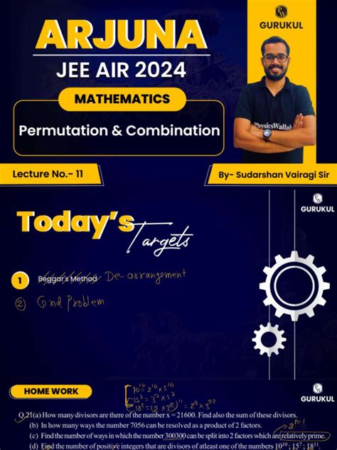 Permutation And Combinations 11 Class Notes Pdf