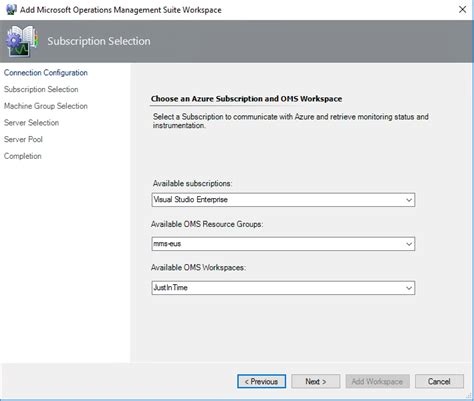 Service Map Setting Up Scom Management Group Kevin Justins Blog