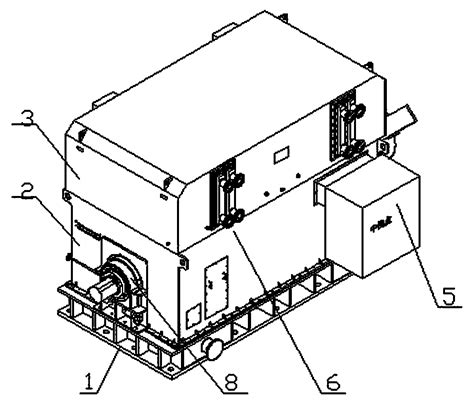 Large Box Type Variable Frequency Variable Speed Synchronous Brushless Excitation Generator