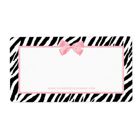 Zebra Labels Zebra Address Labels Return Address Labels Shipping Labels
