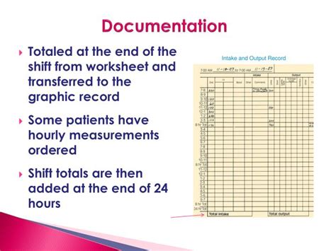 PPT Intake And Output PowerPoint Presentation ID