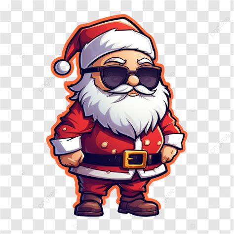 선물을 손에 들고 행복한 산타 선물을 들고 귀여운 산타 만화 산타 클로스 크리스마스 산타가 선물을 들고 있다 Png 일러스트 및 이미지 에 대한 무료 다운로드