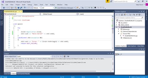 Build A C “hello World” Application With Reference To Zivid Api In