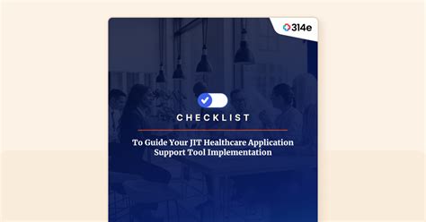 JIT Support Tool Implementation Checklist E