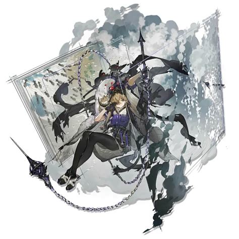 画质提升 明日方舟 帕拉斯 立绘 波登可 蜜蜡 月禾 调香师 时装立绘 哔哩哔哩