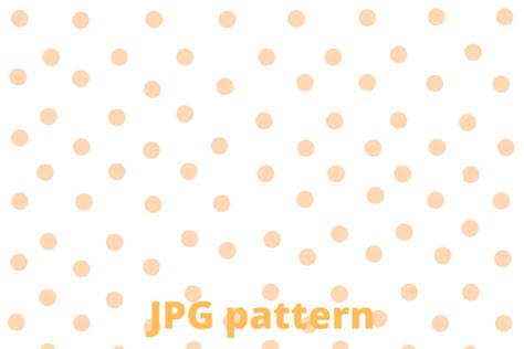 Orange Dot Pattern Background  Graphic By Beautifulhandmadeart