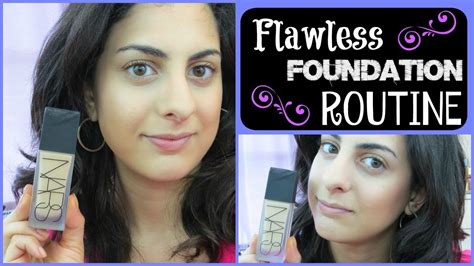 Full Coverage Flawless Foundation Routine Youtube