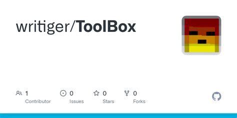 github writiger toolbox