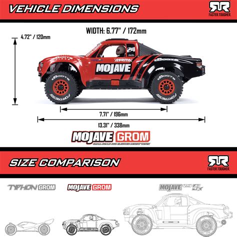 Arrma Mojave Dimensions At Sherlyn Weyer Blog