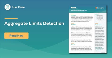 Aggregate Limits Detection
