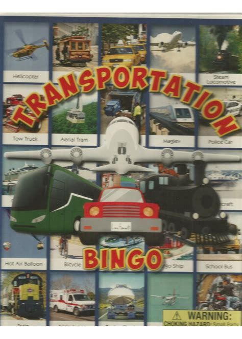 Transportation Bingo Ygm Shop