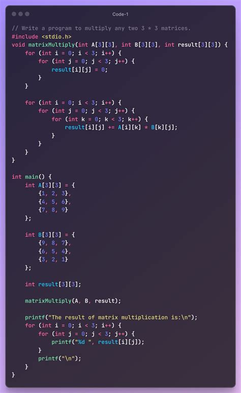 Chinar Singla On Linkedin 100daysofcode Coding Programming Matrixmultiplication Arrayshift