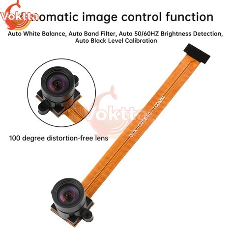 Jual Ov5640 Camera Module 100mm 100 120 130 200 Degree 5 Megapixel Ultra Wide Angle Lens Dvp