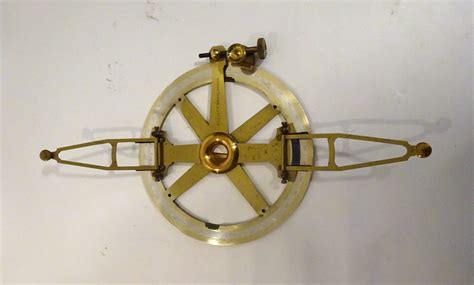 Antique Protractor Fleaglass