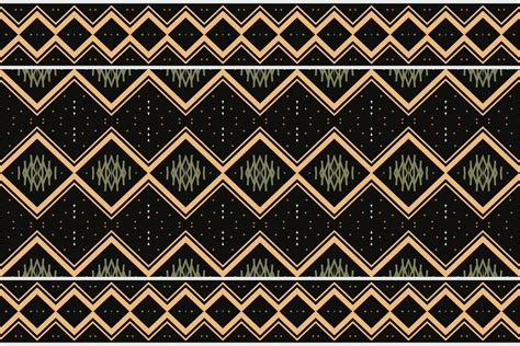 Seamless Indian Ethnic Pattern Traditional Pattern Background It Is A Pattern Geometric Shapes