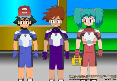 Ash Duplica And Gary Goes Ultra Rivals By Advancedscottypkmn On Deviantart