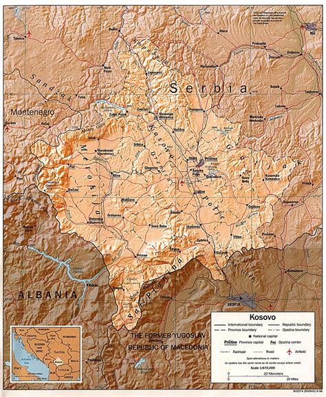 Download Free Kosovo Maps