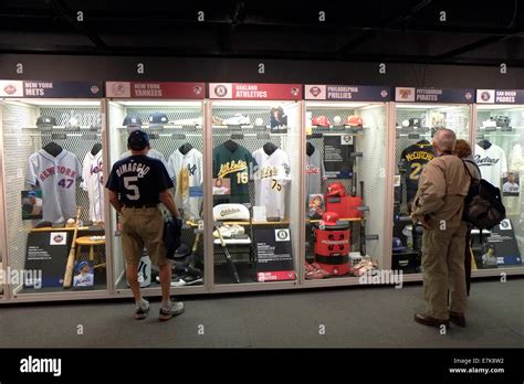 National Baseball Hall Of Fame Museum At Cooperstown New York Stock