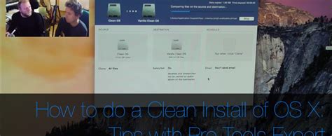 Clean Mac Install Porfunding