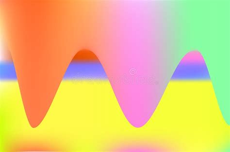 Colorful Gradient Fluid Wavy Abstract Pattern Background Stock Illustration Illustration Of