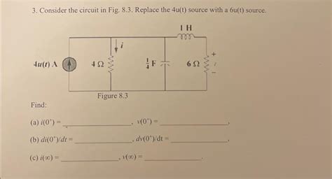 Solved Consider The Circuit In Fig Replace The Chegg Com