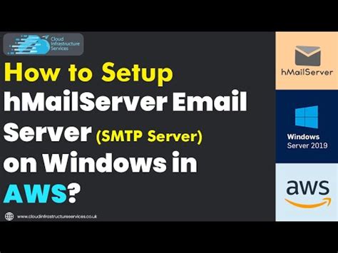 How To Setup HMailServer Email Server SMTP Server On Windows In AWS YouTube