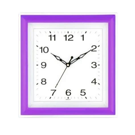 Square Plastic Wall Clock At 11000 Inr In Morbi Venus Enterprise