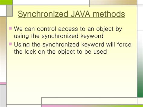 Ppt Lecture 5 Java Thread Programming Powerpoint Presentation Free Download Id3141665