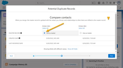 Salesforce Merge Contacts Merge Duplicate Contacts