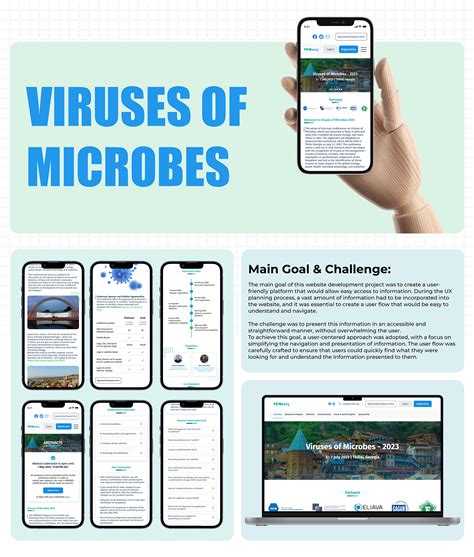 Viruses Of Microbes 2023 Conference Website Ui Behance