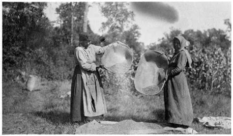Two Women Winnowing Rice The Ojibwe Peoples Dictionary
