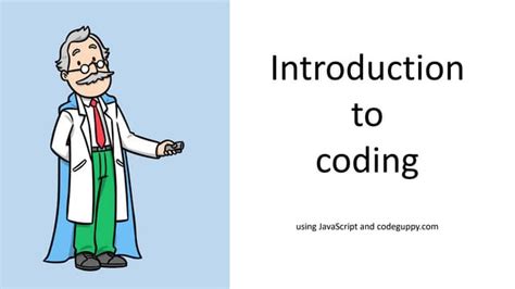 Introduction To Coding Ppt