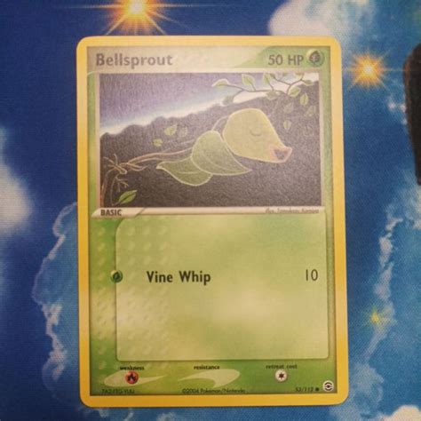 Pokemon Bellsprout Fire Red Leaf Green Common Non Foil Single Shopee