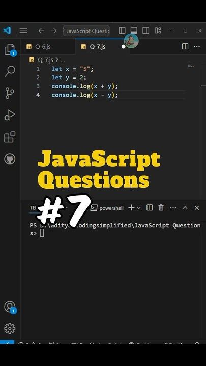 7 Javascript Questions Series Coding Javascript Webdevelopment Codingsimplifiedspace