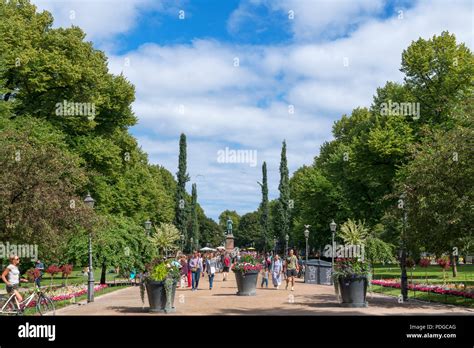 Esplanadi Park Esplanadin Puisto A Park And Esplanade In The City Centre Helsinki Finland