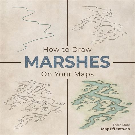 How To Draw Marshes On Your Fantasy Maps Map Effects Fantasy Map