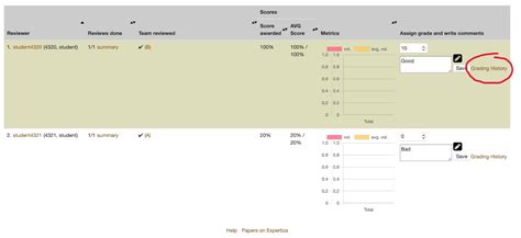 File Reviewgradinghistorylink Jpeg Expertiza Wiki