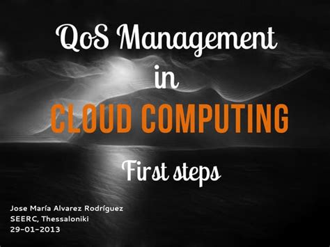 qos management in cloud computing draft proposal pdf