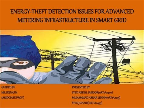 Power Theft Detection Pptx Gas And Electric Home Utilities